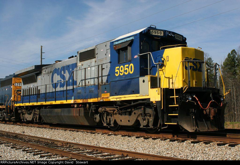CSX B40-8 5950